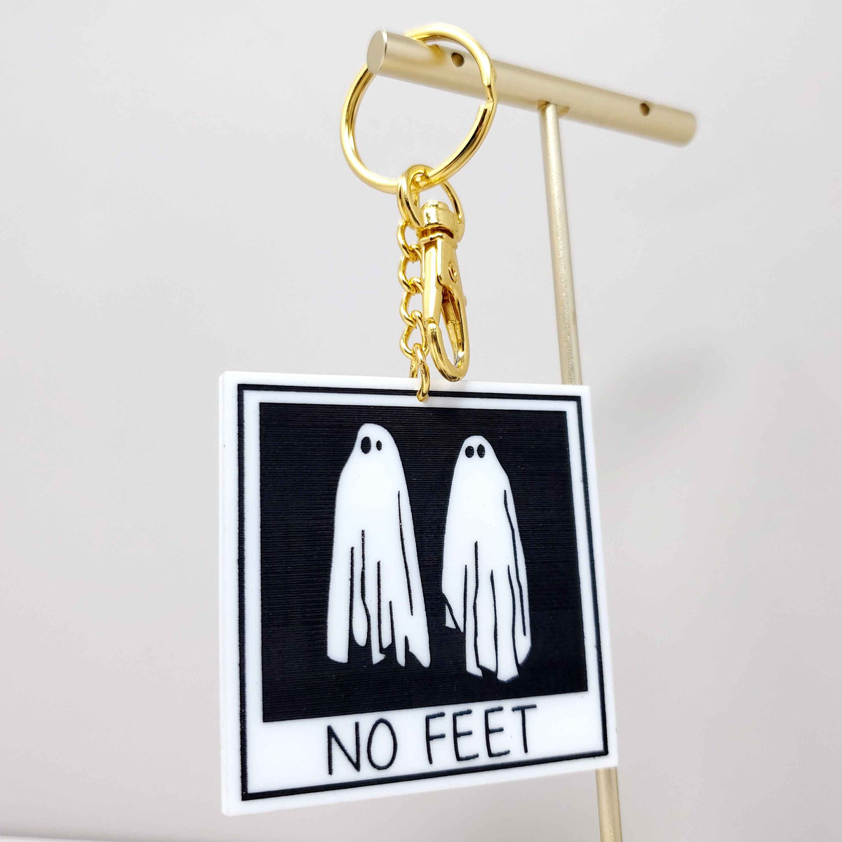 No Feet Ghost Key Chain – Boyd's Custom Fabrication